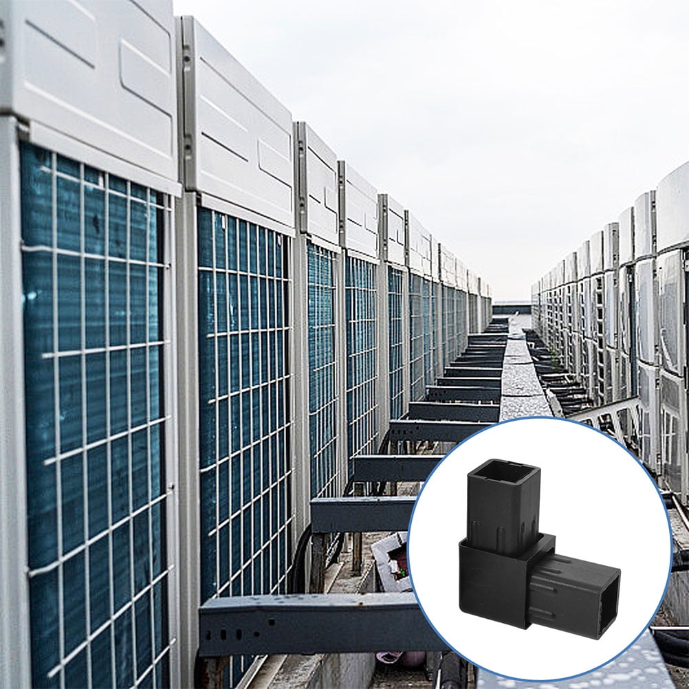 MLINS 20 Pcs Coupling Connector Square Tube Air Conditioner Supports ...