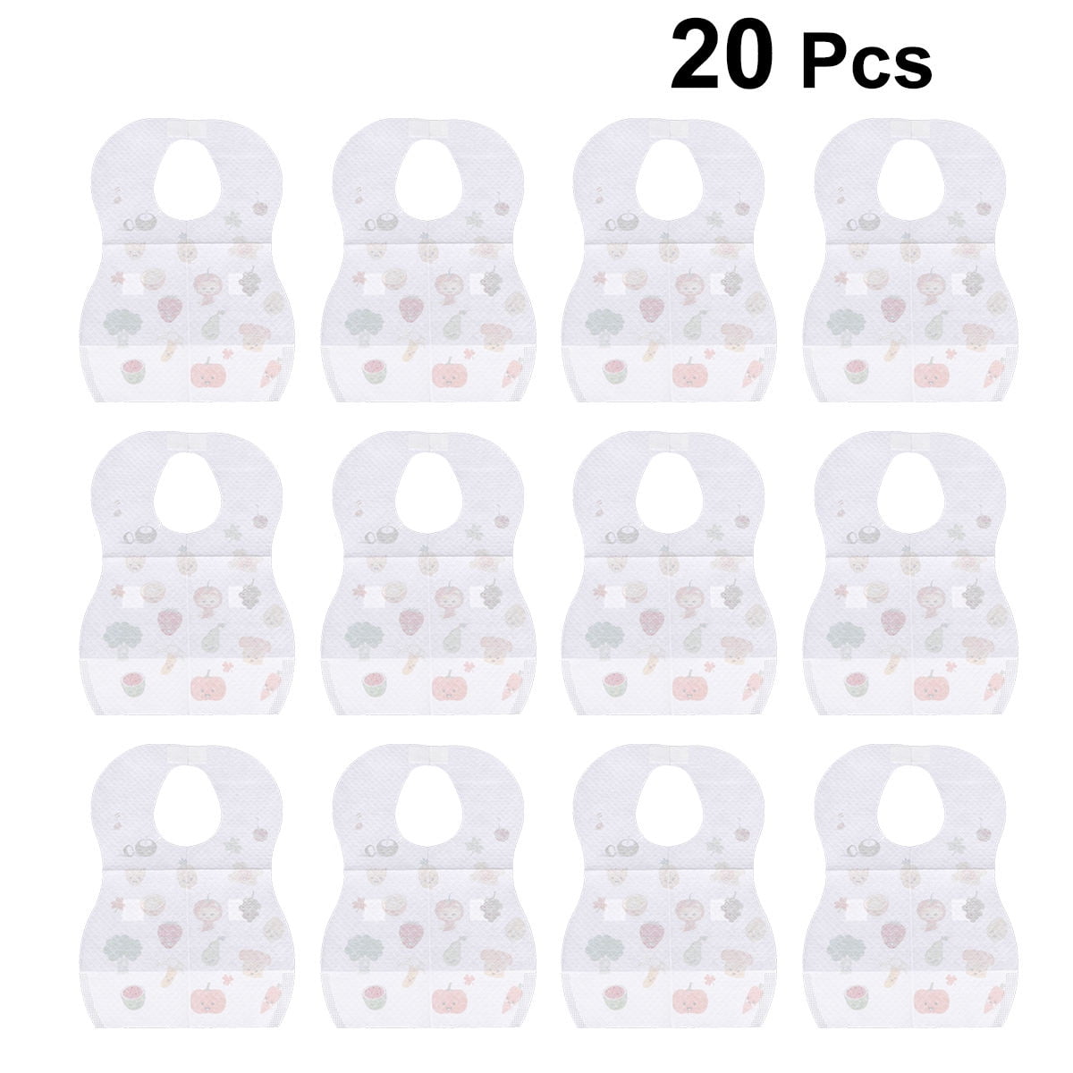 MLINS 20 Pcs Disposable Bib Baby Bibs for Stain Prevention - Walmart.com