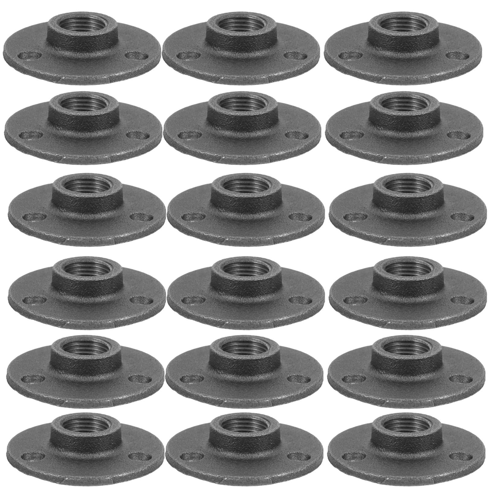 MLINS 20 Pcs Fittings Flange Base Decorative Pipe Fixed Flanges ...
