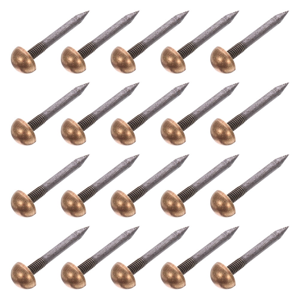 MLINS 20 Pcs Furniture Mini Props Brass Decorative Nails 2.20X0.80X0 ...