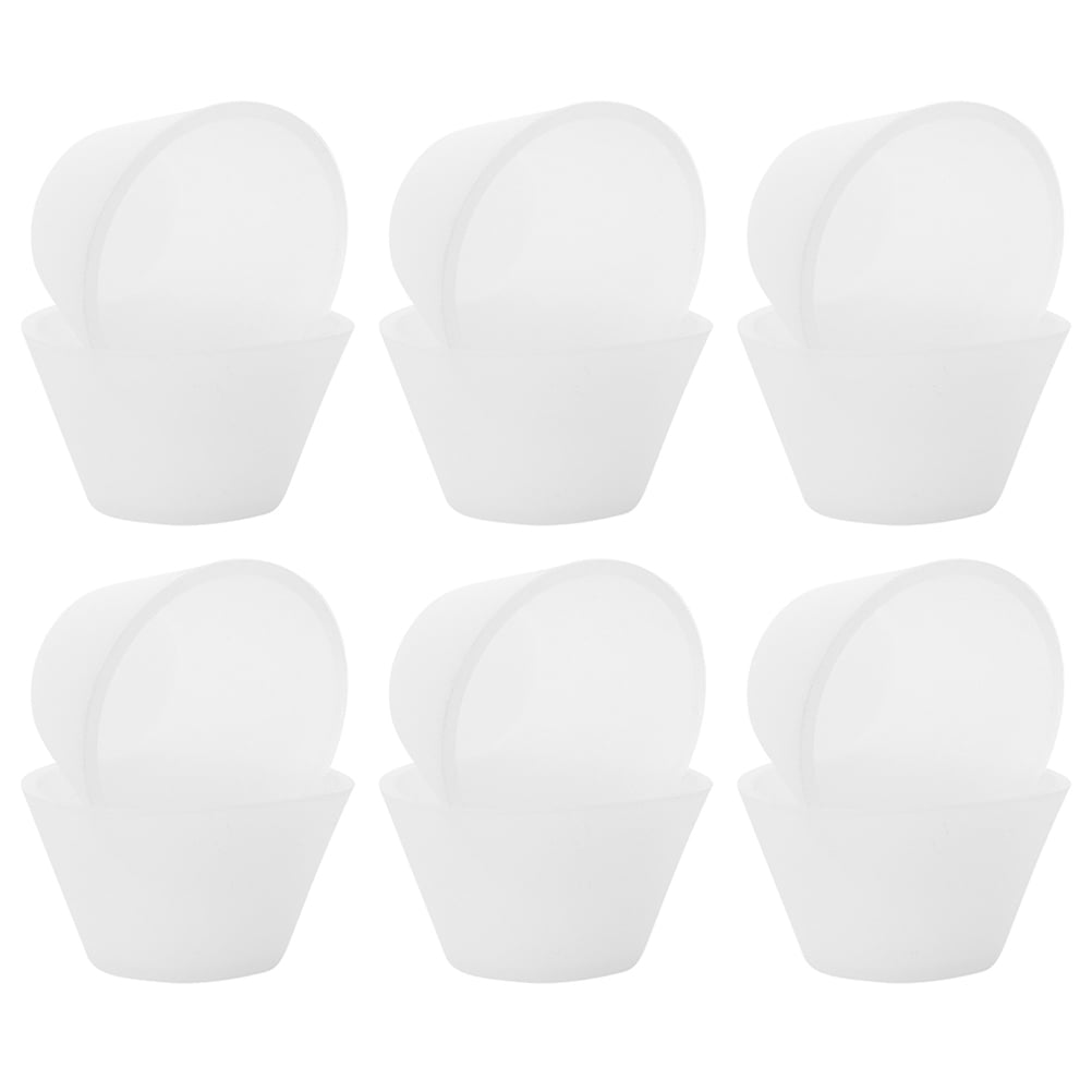 MLINS 20 Pcs Glue Mixing Cup Making Epoxy Cups for Paint Pouring White ...