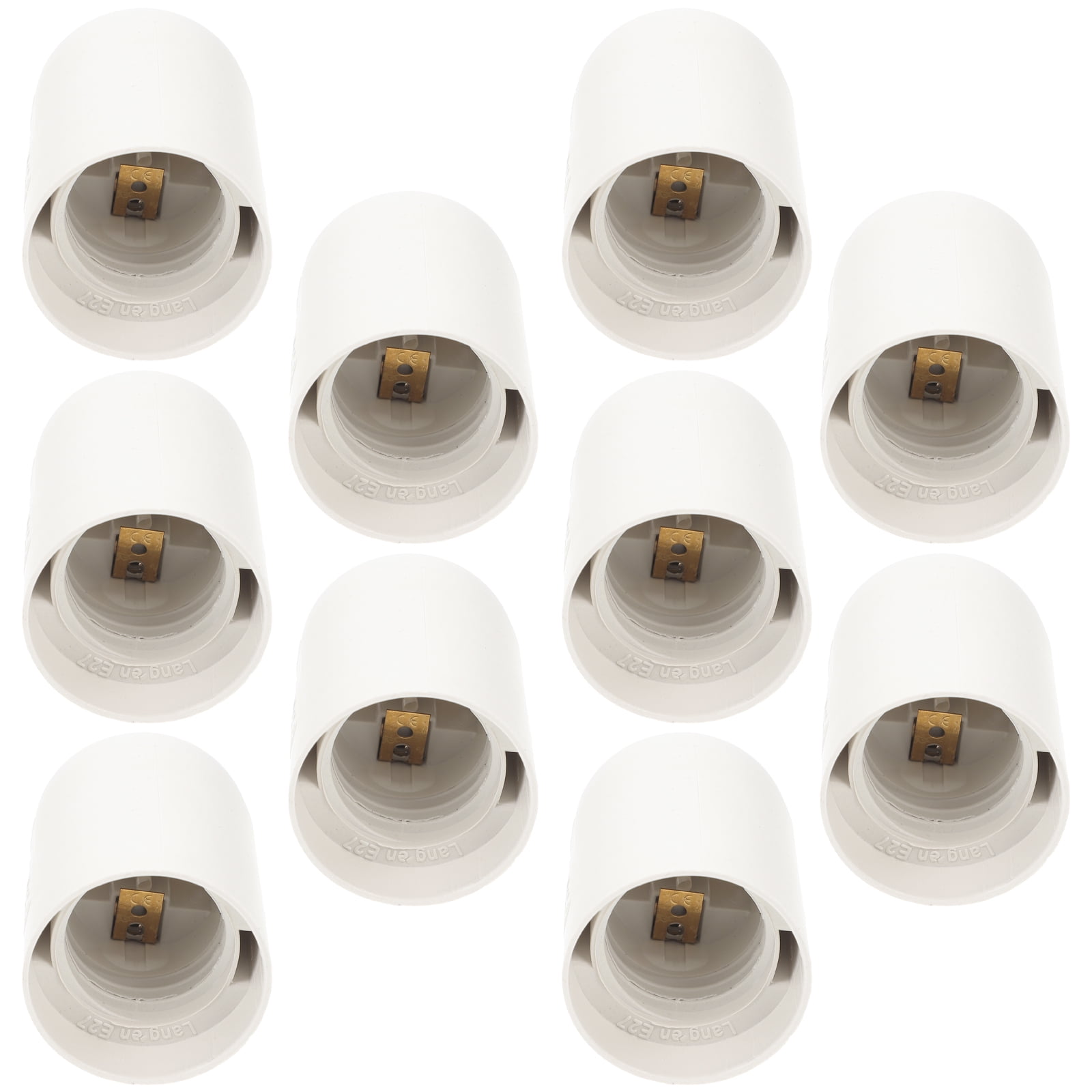 MLINS 20 Pcs LED Light Bulb Screw Card Lamp Holder Easy to Install ...