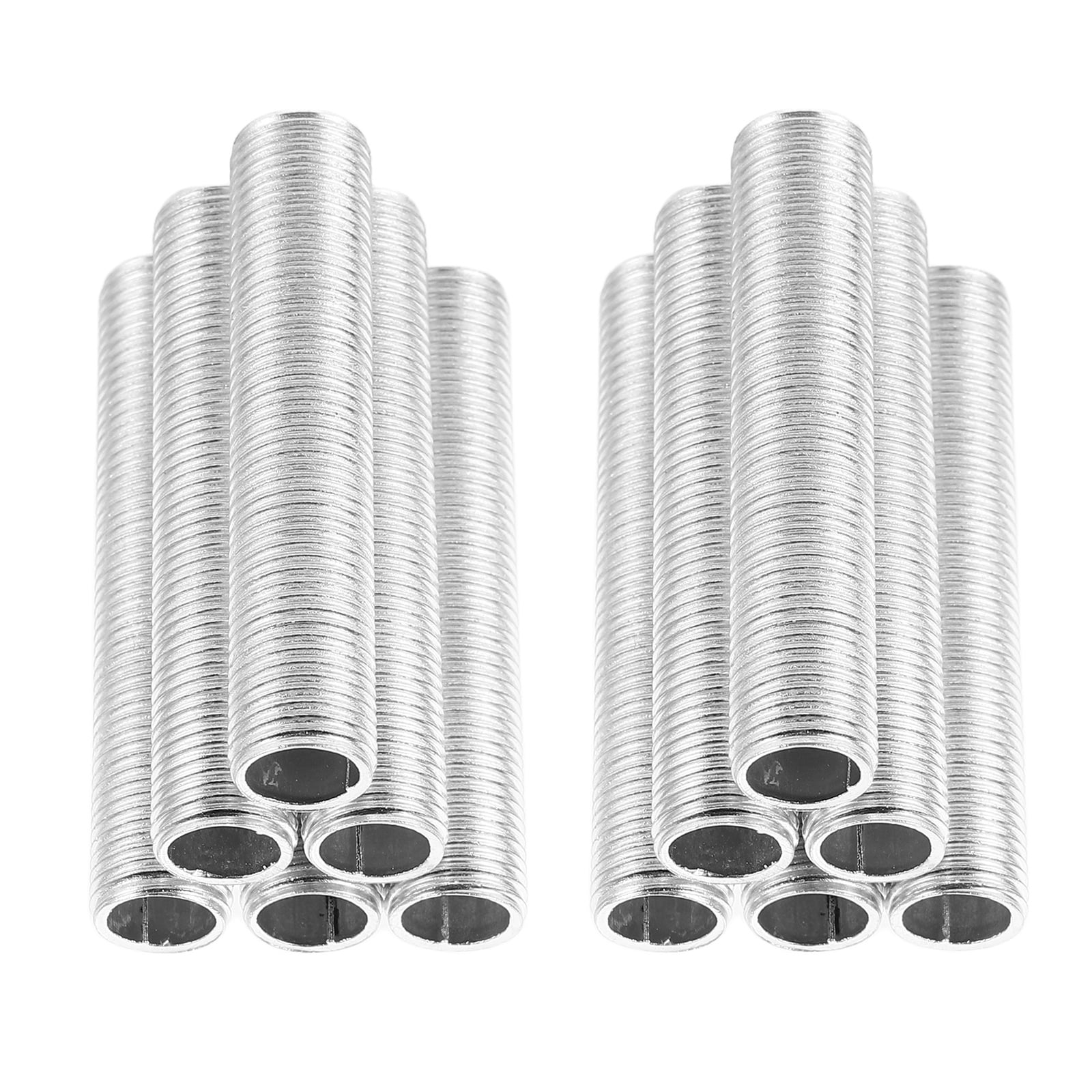 MLINS 20 Pcs Lamp Screw Rod Plug Power Supply 12V1A Adapter DC Silver ...