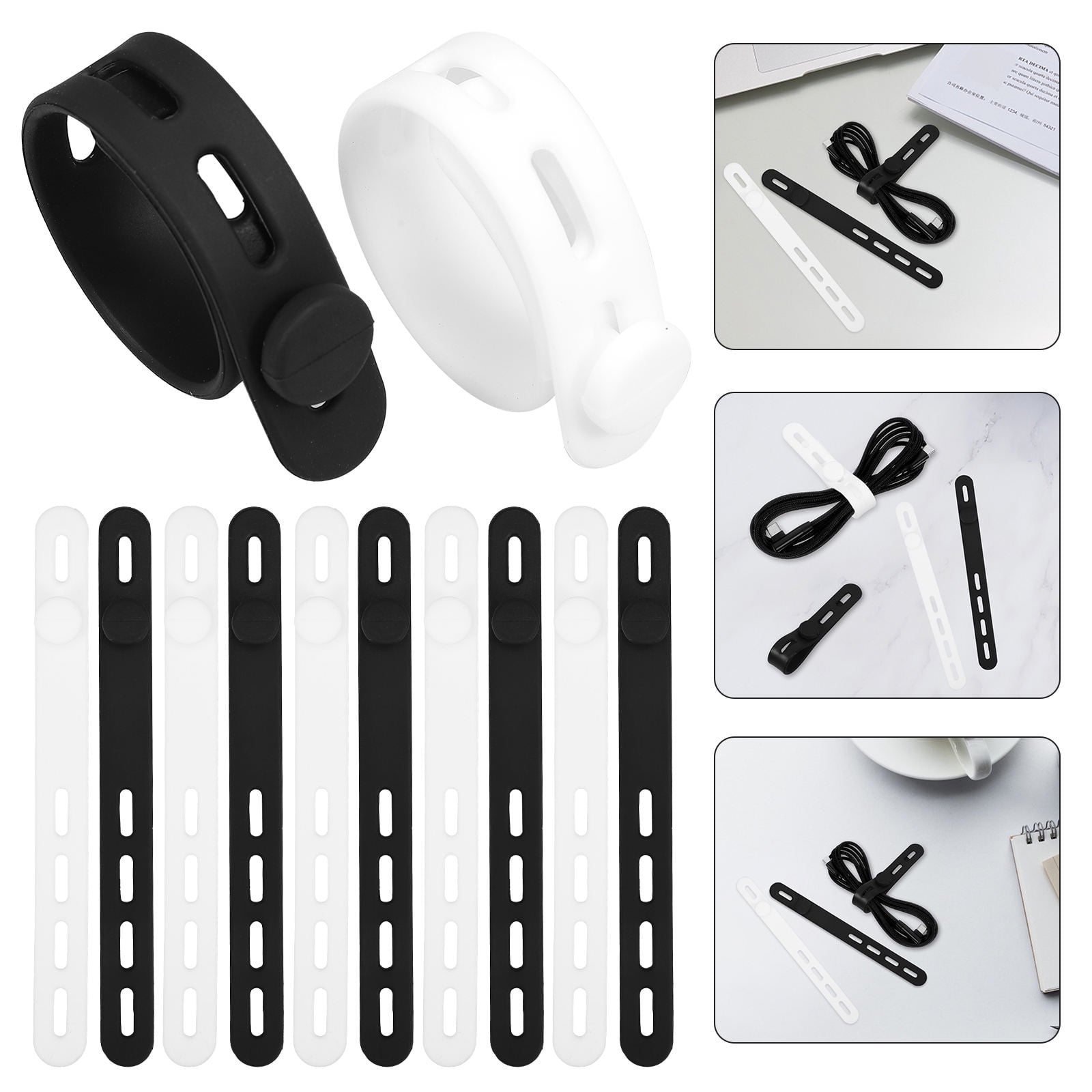 MLINS 20 Pcs Large Zip Ties Heavy Duty Wire Handler Strap - Walmart.com