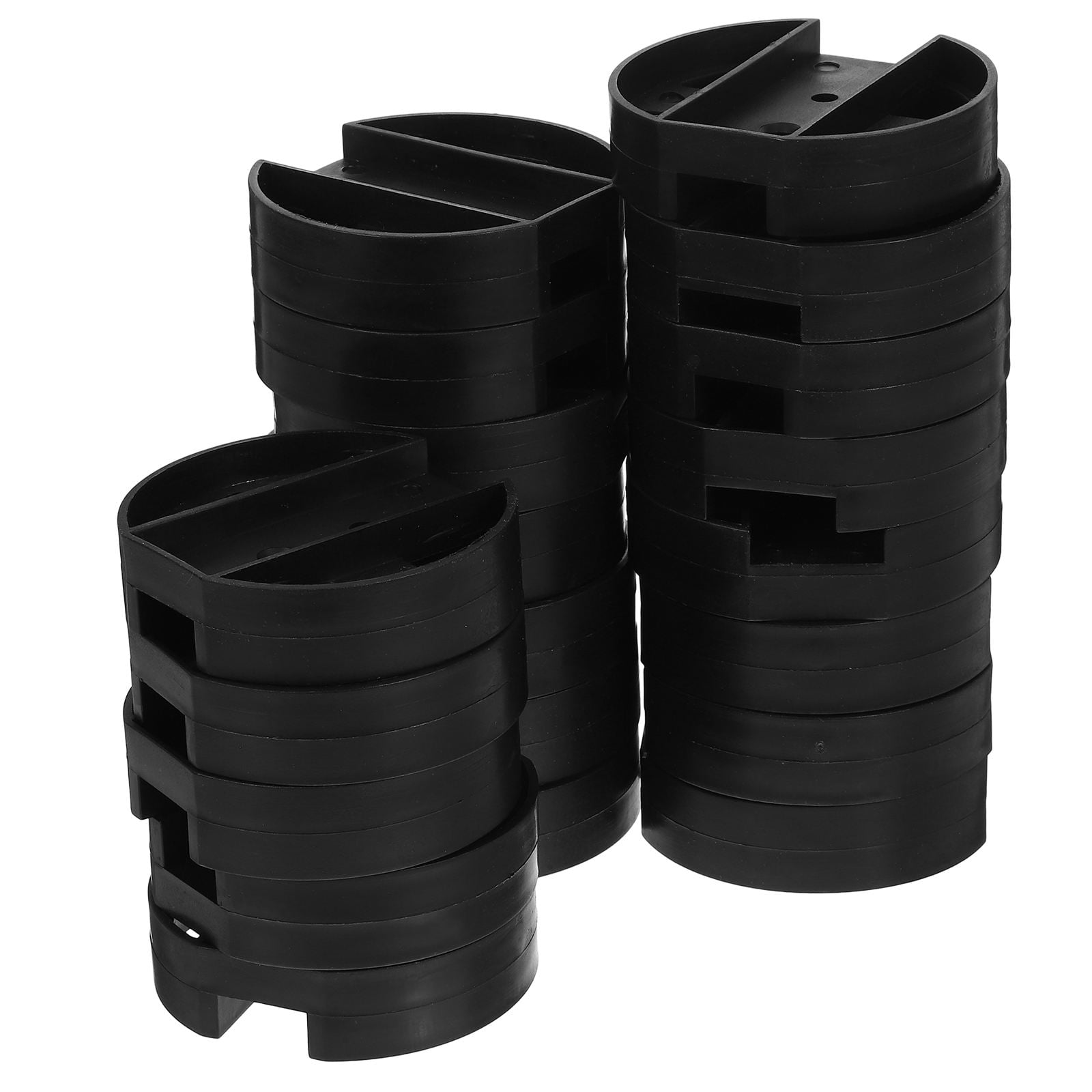 MLINS 20 Pcs Monitor Riser CPU Steel Rolling Stand Computer Host ...