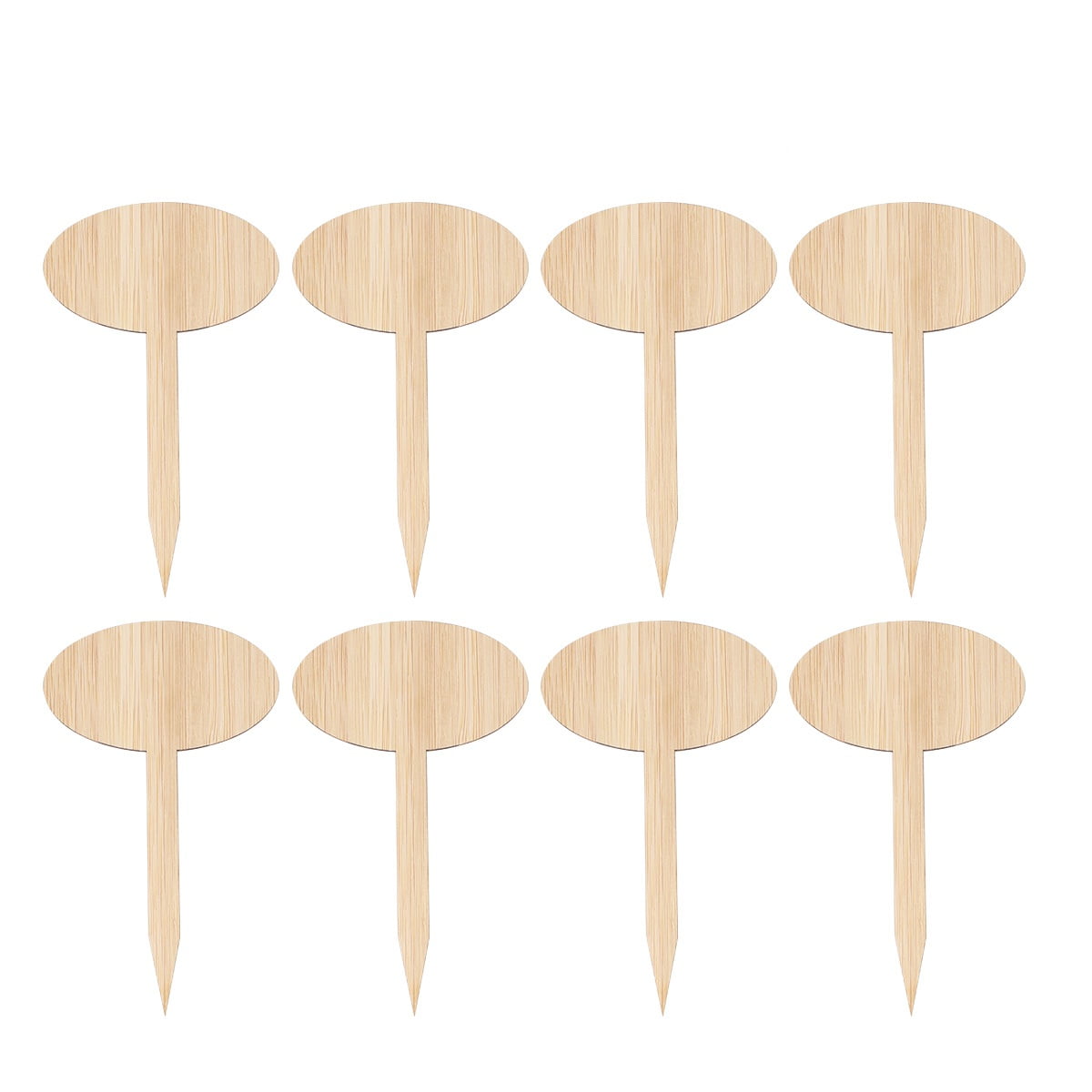 MLINS 20 Pcs Plant Label Stakes Garden Identification Markers Nursery ...
