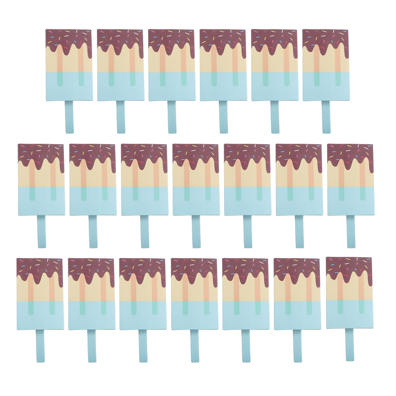 MLINS 20 Pcs Popsicle Gift Boxes Party Favor Birthday Paper Goody Baby ...