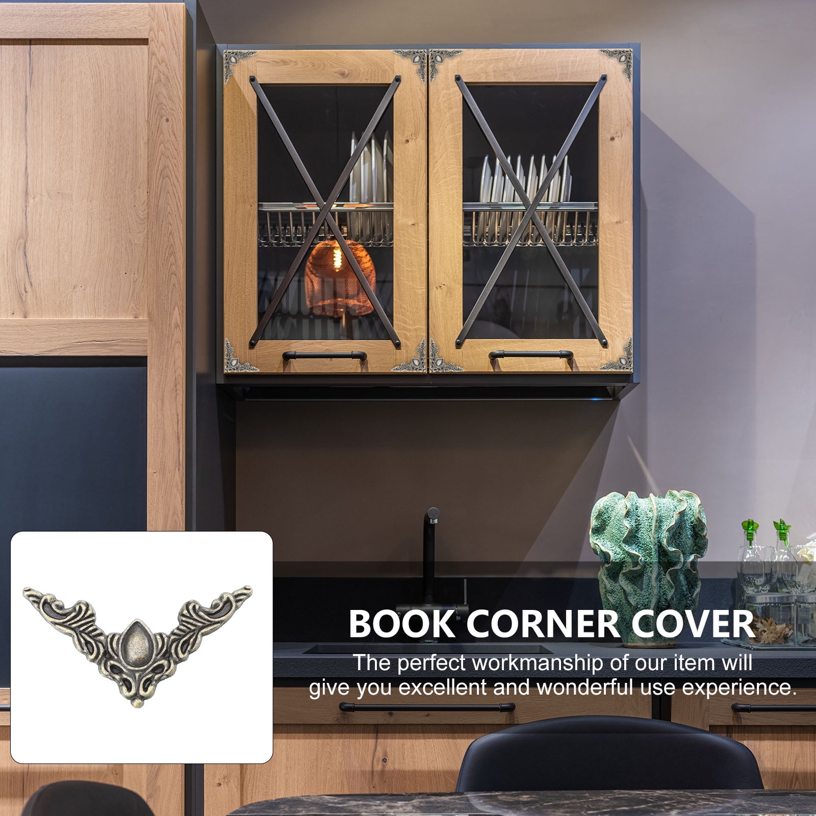 MLINS 20 Pcs Protector Retro Corner Protectors for Jewelry Boxes ...