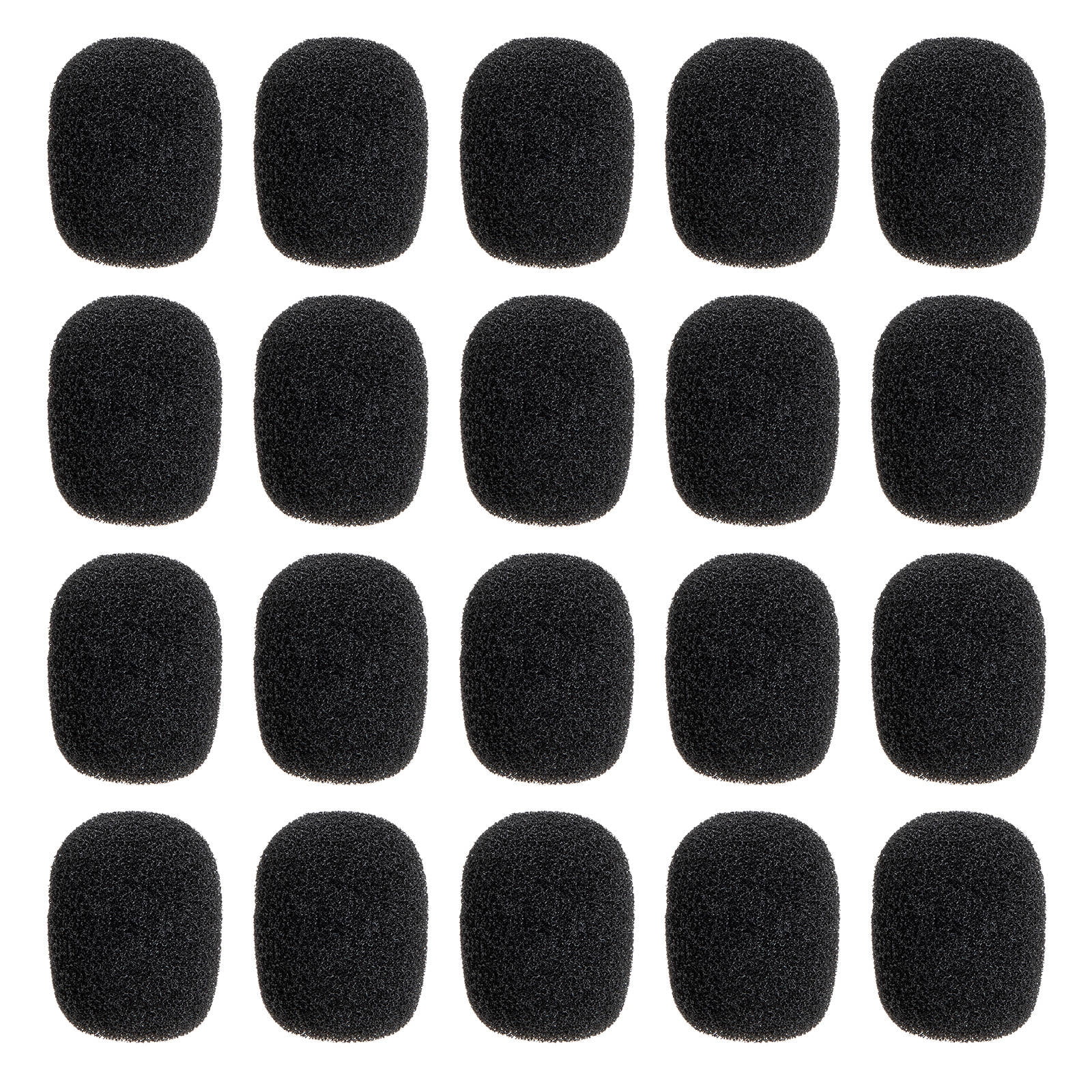 MLINS 20 Pcs Recording Microphone Windscreen Sponge Replacement ...