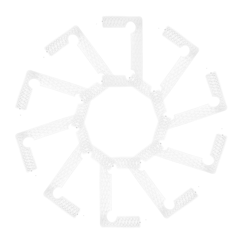 MLINS 20 Pcs Shower Door Replacement Parts Grip Classification Bucket ...