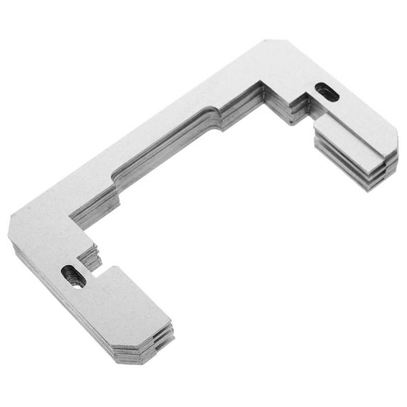 MLINS 20 Pcs Socket Gasket Switch Board Walls Removable Bracket Silver ...