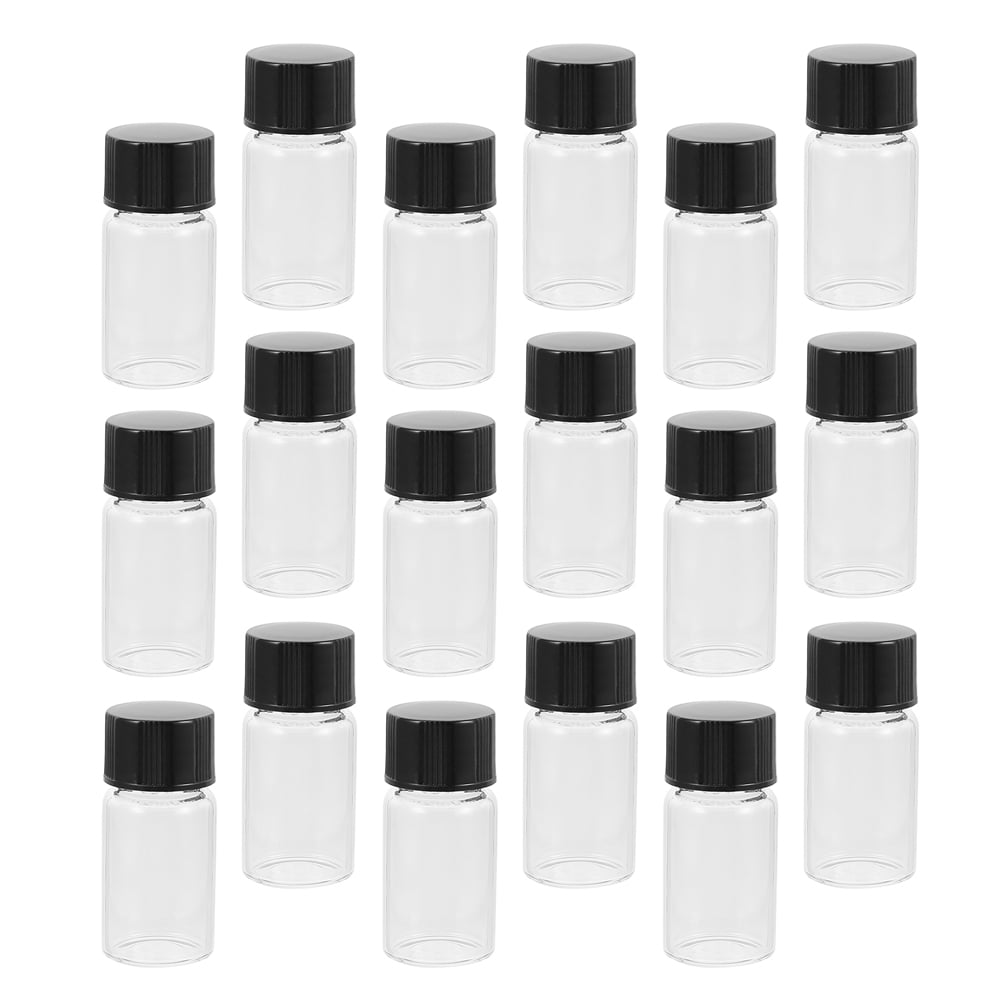 MLINS 20 Pcs Storage Bottle Sample Bottles Glass Vial Women's - Walmart.com