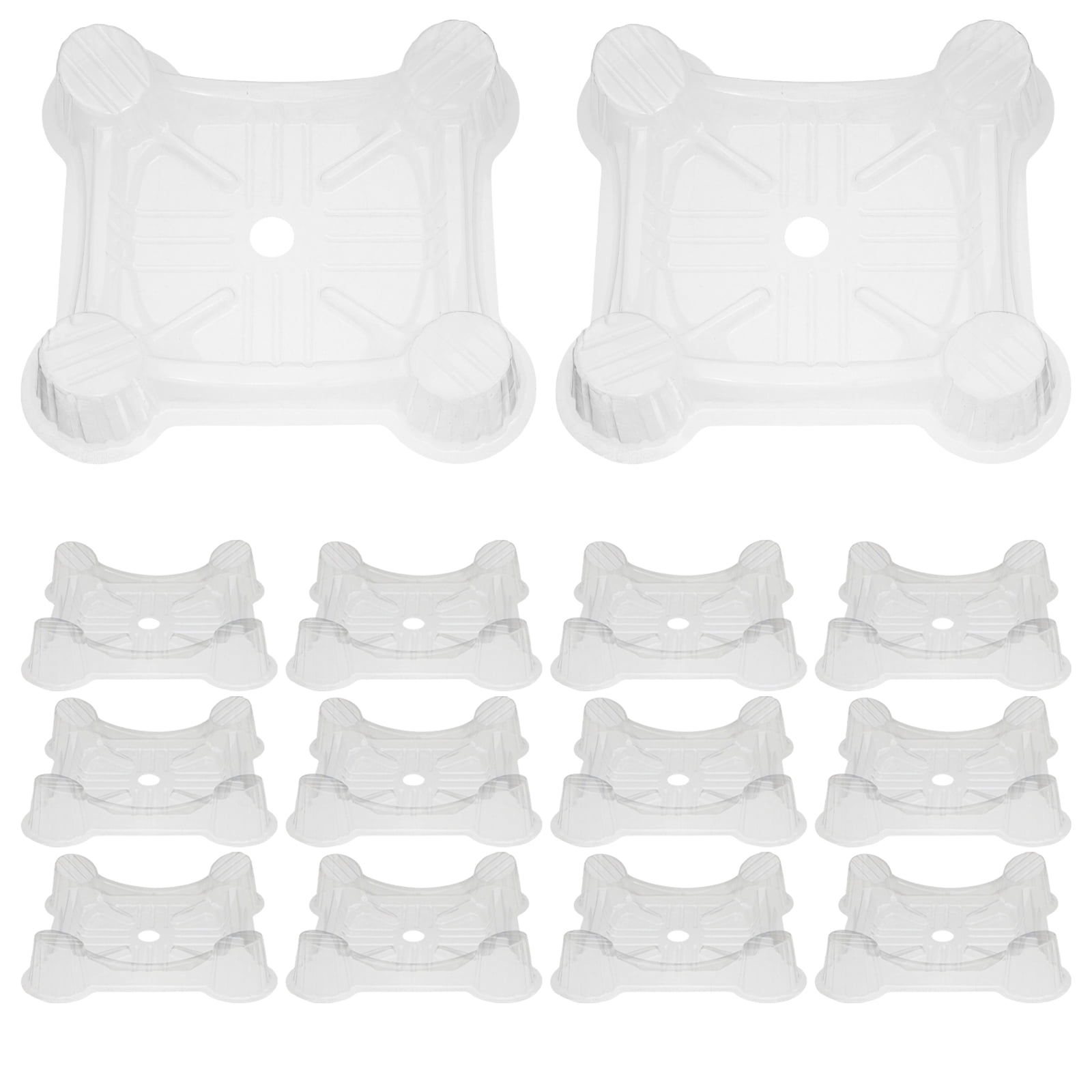 MLINS 20 Pcs Strawberry Support Racks Melon Holder Tray Transparent ...