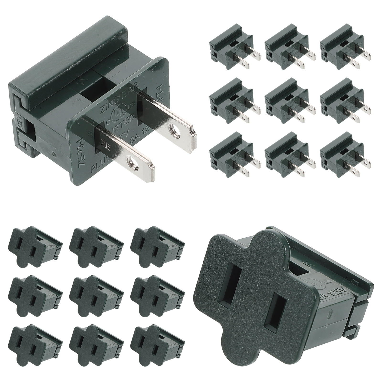 MLINS 20 Pcs Trailer Plug Adapter Lifting Socket Cars Wire Connectors ...