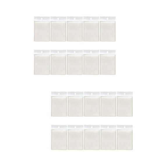 MLINS 20 Pcs Transparent Memo Sticker Clear Memo Stickers Writing Memo ...