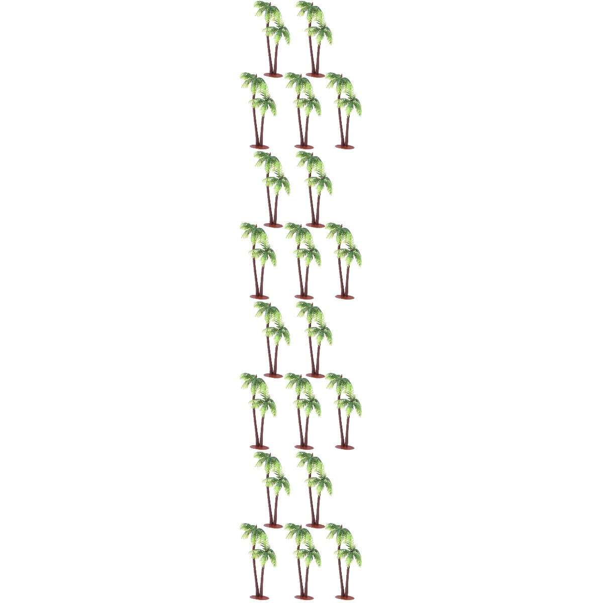 MLINS 20 Pcs Tree Model Cake Topper Miniature Pots Figure Bonsai Craft ...