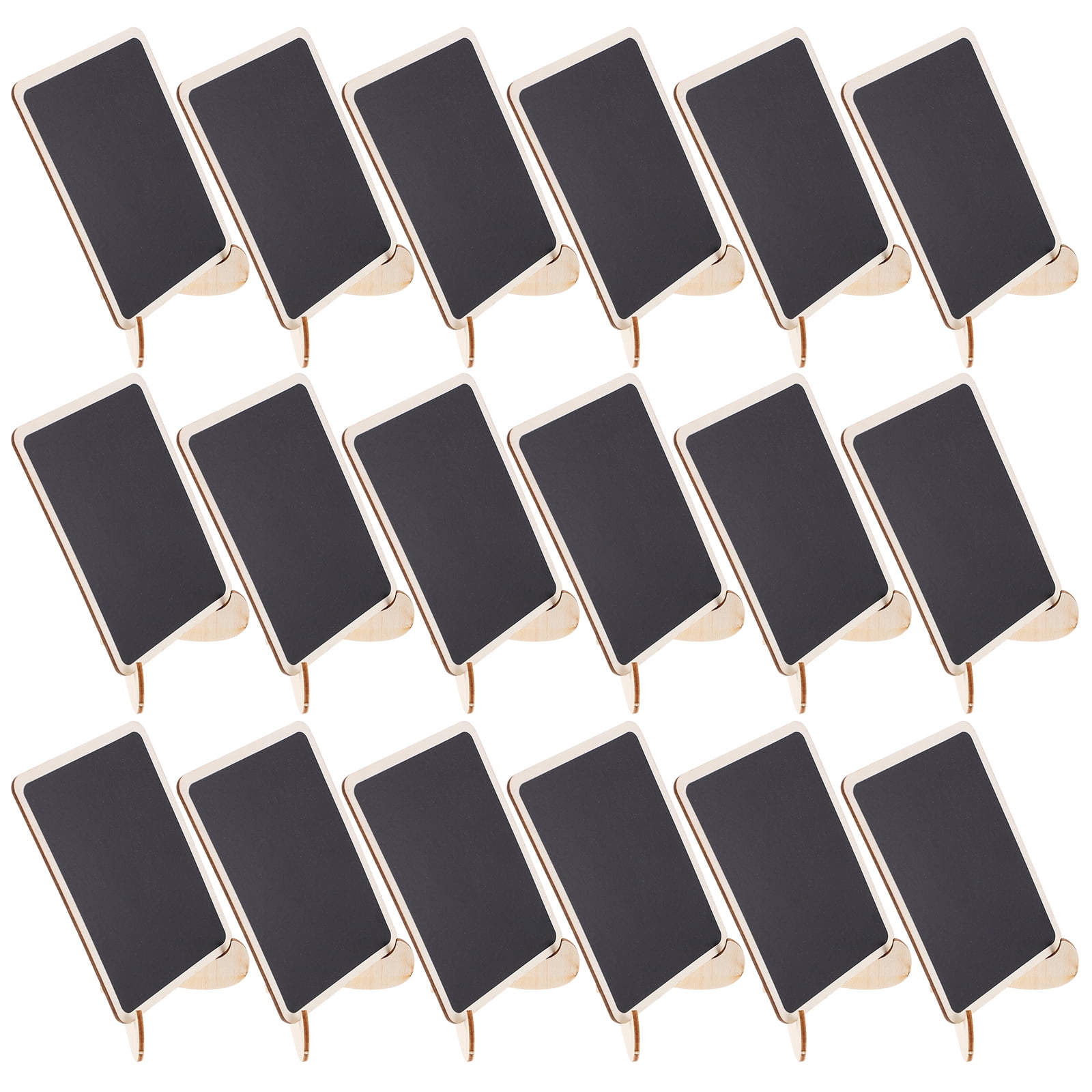MLINS 20 Pcs Whiteboard Message Mini Chalkboard Sign Reusable Label ...