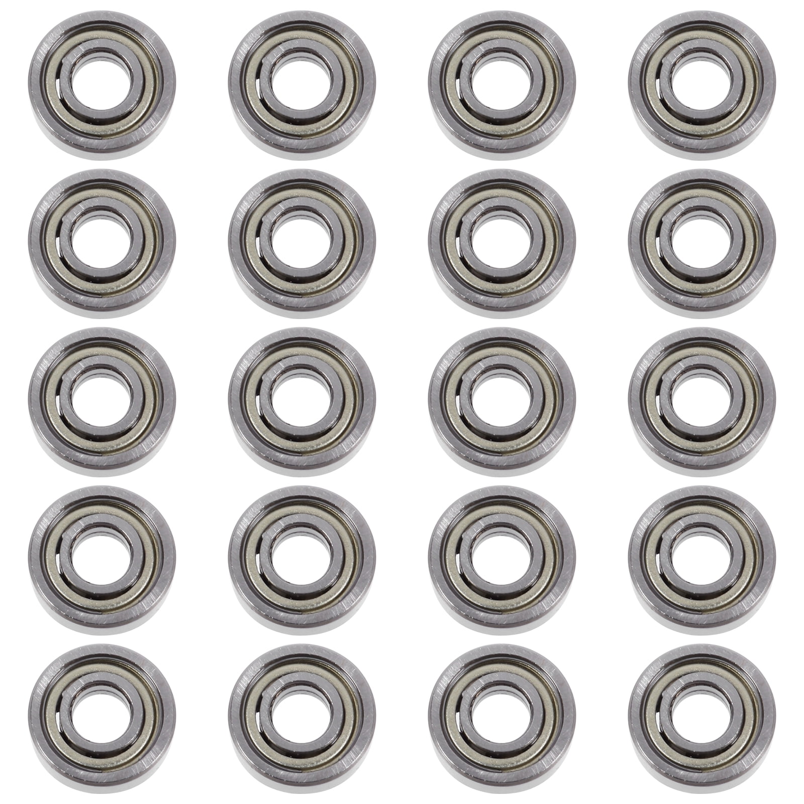 MLINS 20 Pcs Wire Miniature Bearing Textile Machinery Bearings 1.3X1 ...