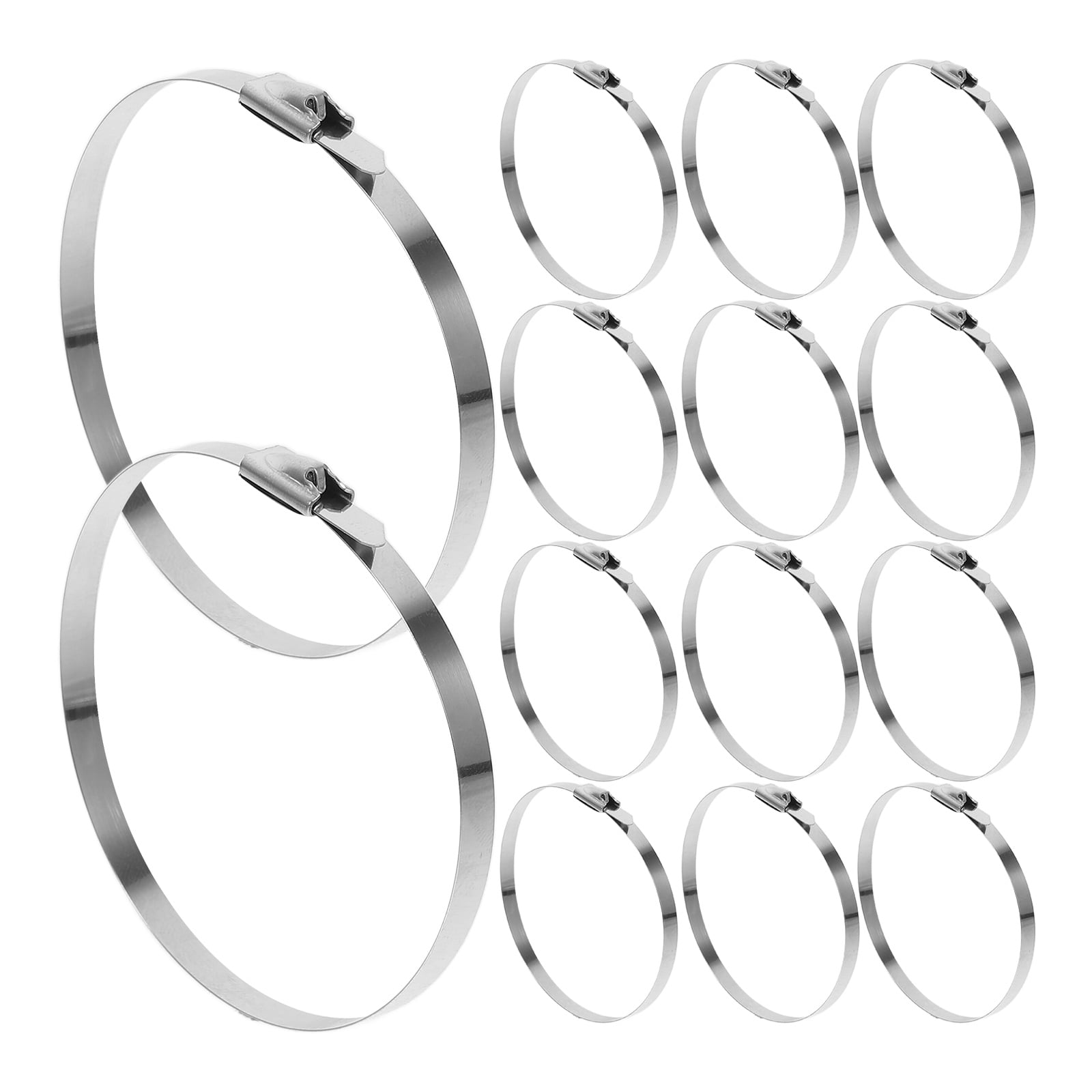 MLINS 20 Pcs Wire Ties Heavy Duty Stainless Zip Key Fairing Adjustable ...