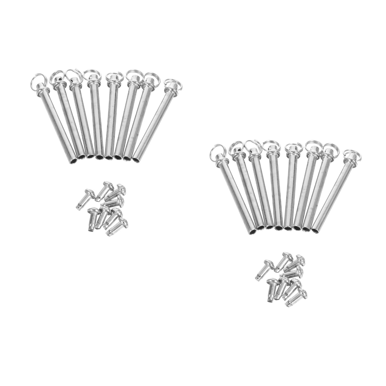 MLINS 20 Sets of Repair Kit Metal Rivets and Fasteners Replacement ...