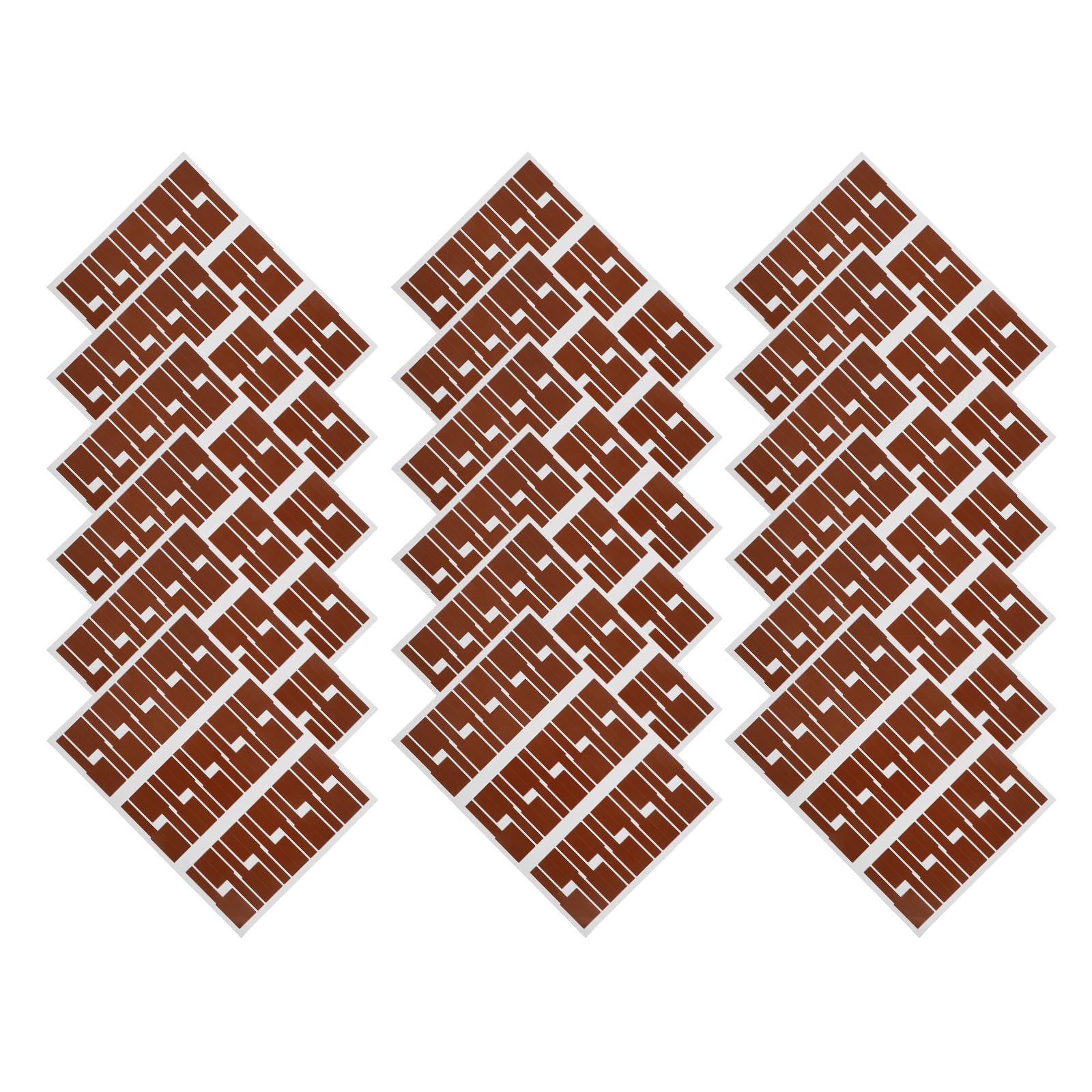 MLINS 20 Sheet Self-Adhesive Cable Labels Flexible Waterproof Tear ...