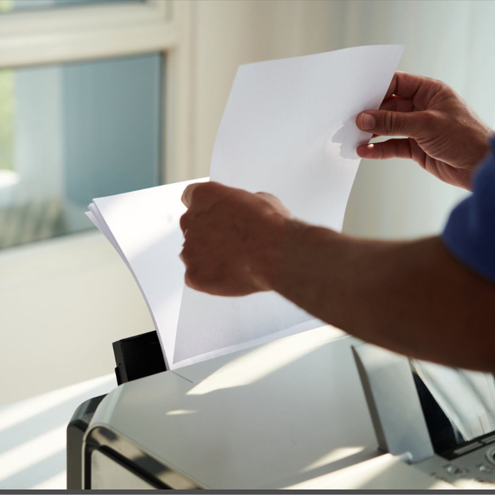 MLINS 20 Sheets Self-Adhesive Label Paper Printable Blank Sticker ...