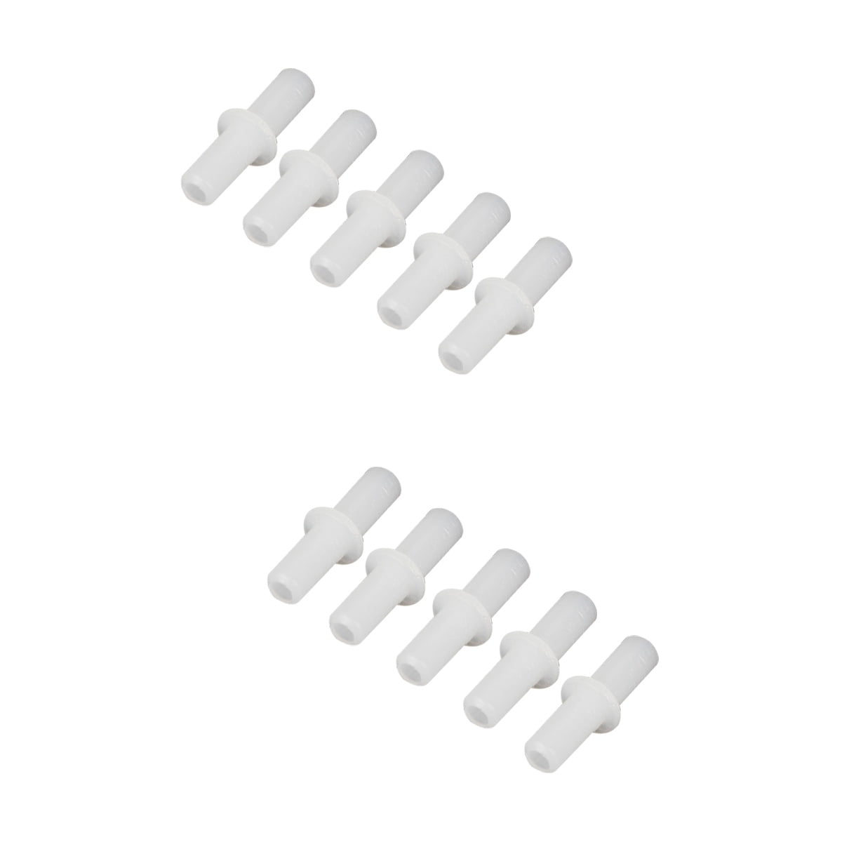 MLINS 20 pcs 4mm Straight Angle Air Connector Plastic Inline Tubing for ...