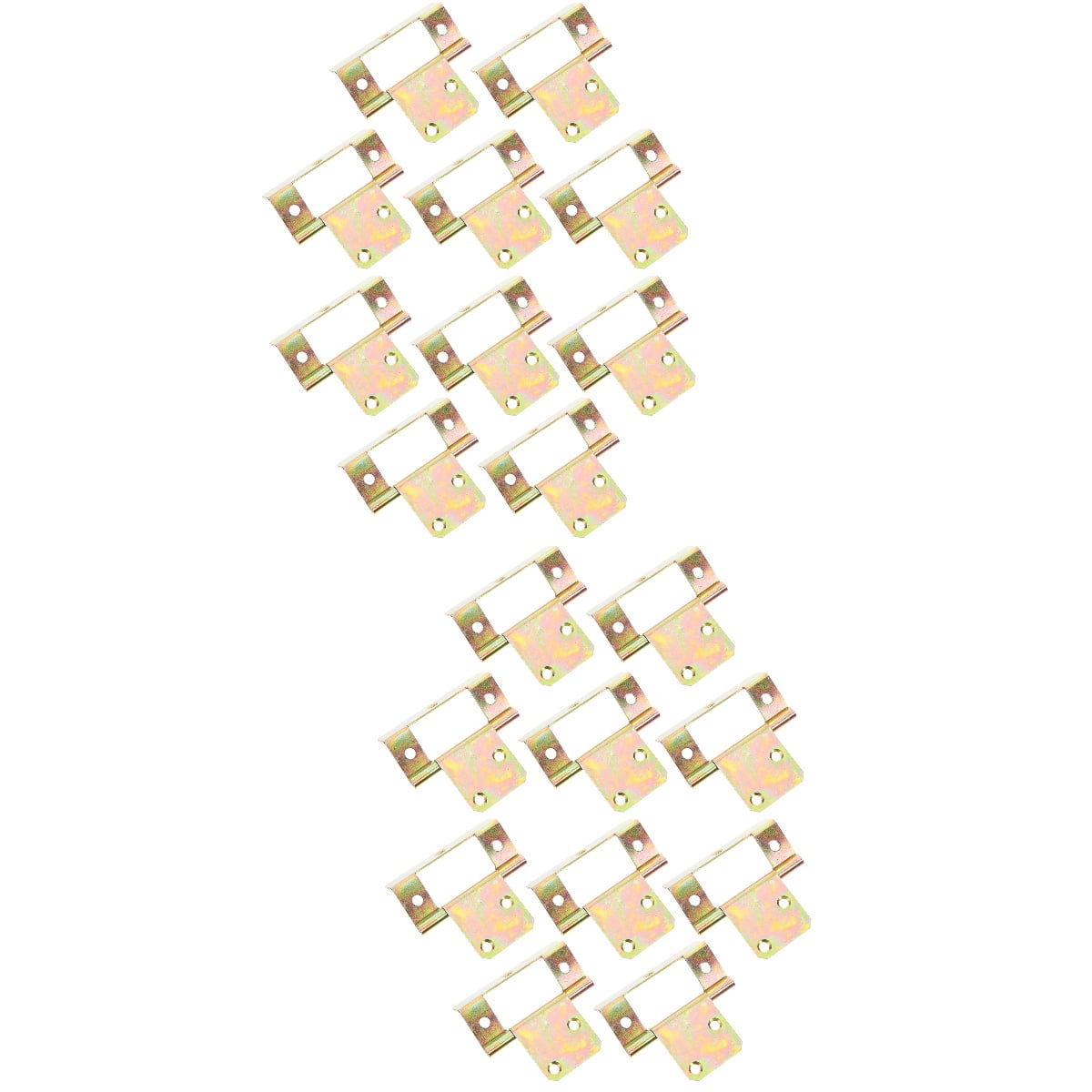 MLINS 20 pcs Bifold Door Hinge Non Mortise Hinge Replacement Cabinet ...