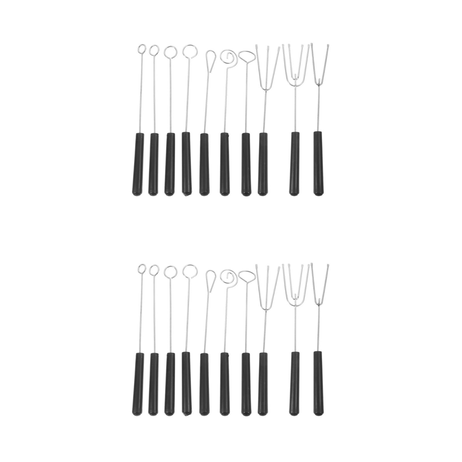 MLINS 20 pcs Chocolate Dipping Tools Cheese Fondue Tools Cheese Dipping ...