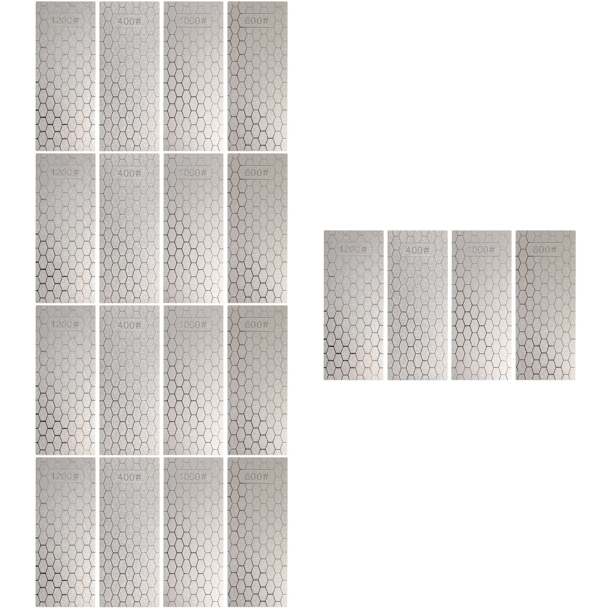 MLINS 20 pcs Diamond Sharpening Stone Rectangular Kitchen Knives Sharpening Stone - Walmart.com