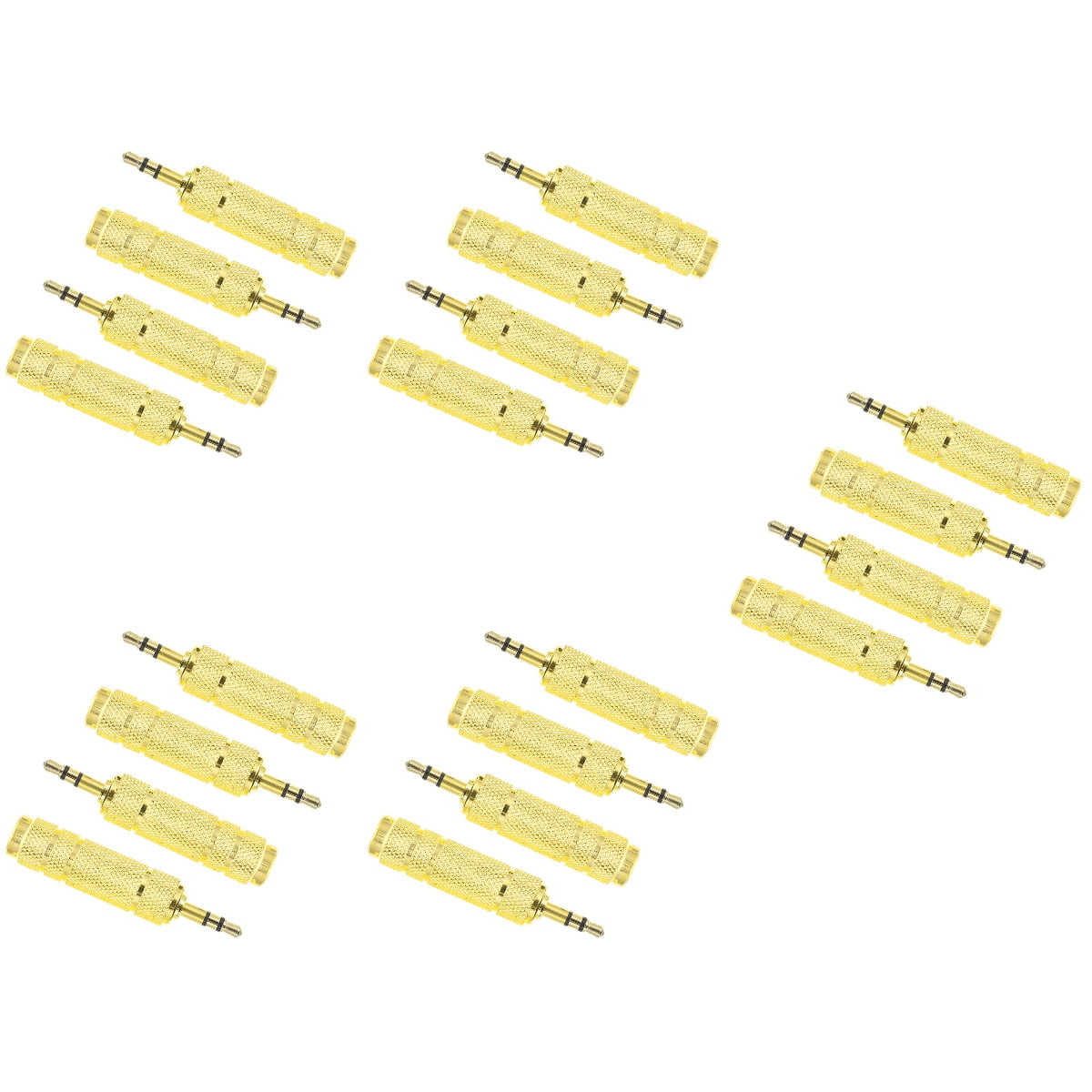 MLINS 20 pcs Headphone Jack Adapters Converter Audio Interface ...
