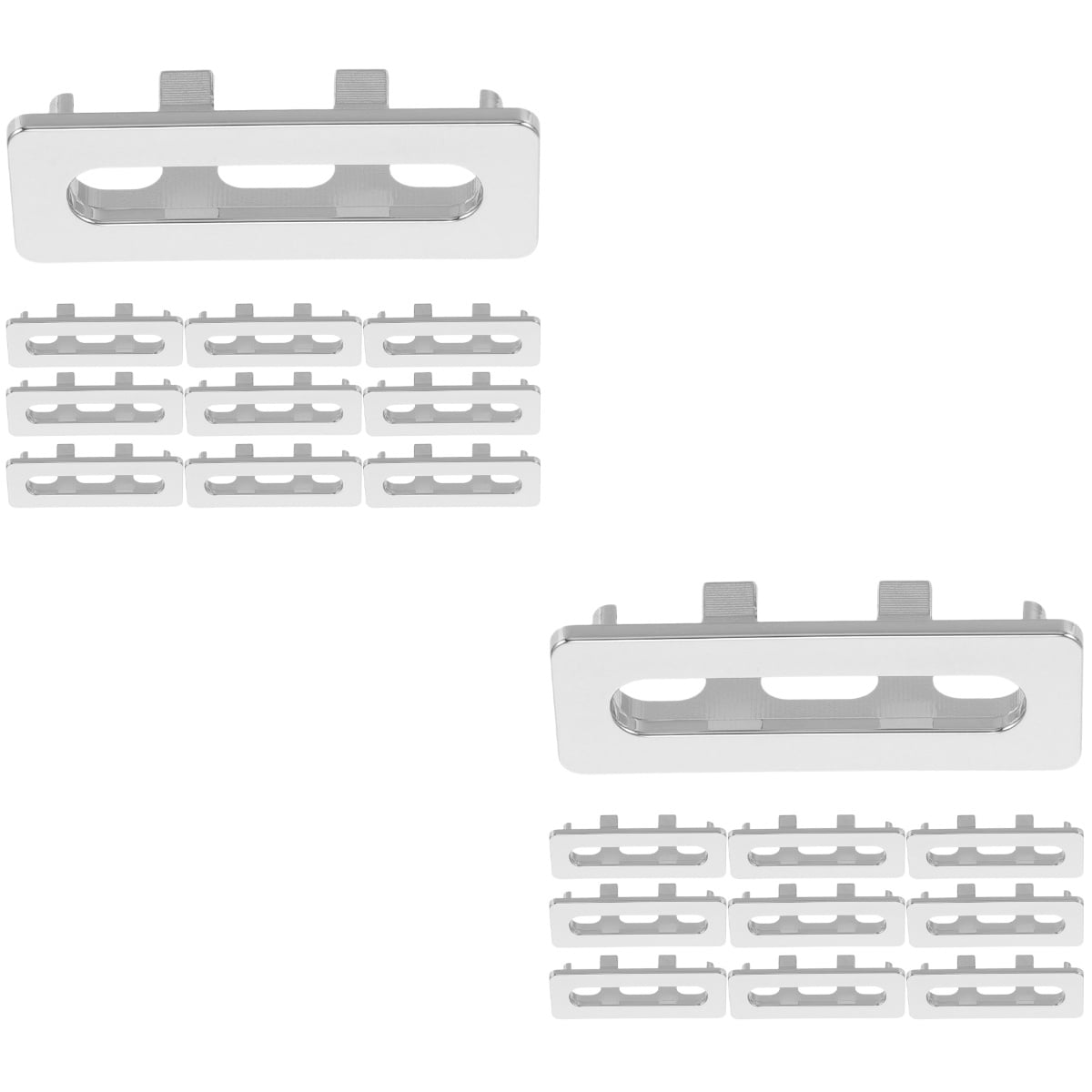 MLINS 20 pcs Kitchen Bathroom Basin Trim Bath Sink Hole Cover Overflow ...