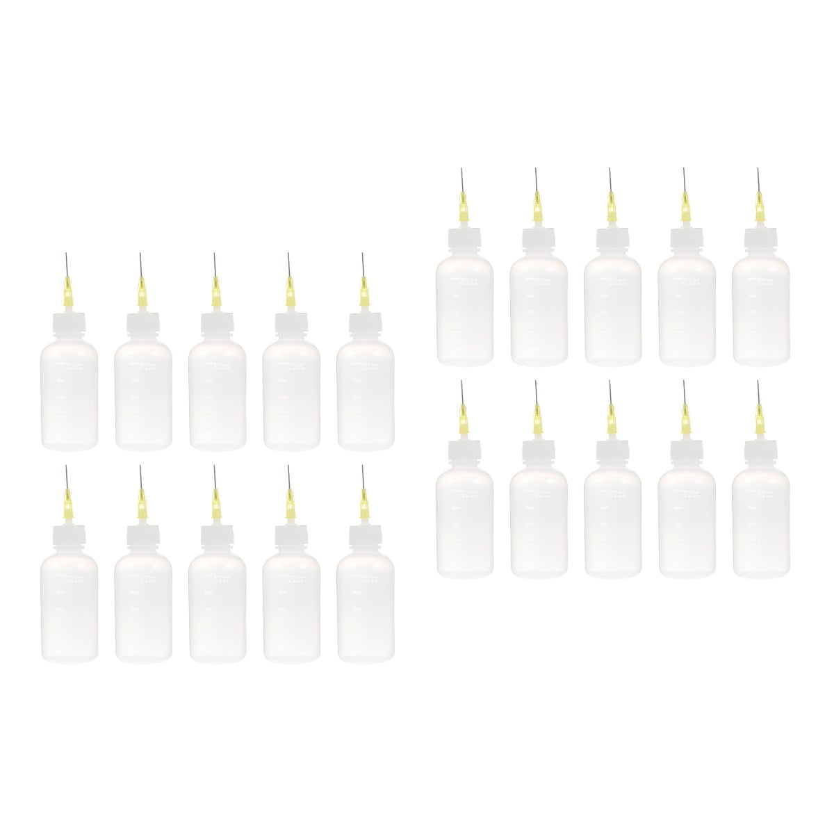 MLINS 20 pcs Needle Tip Glue Bottles Plastic Dropper Bottles Applicator ...