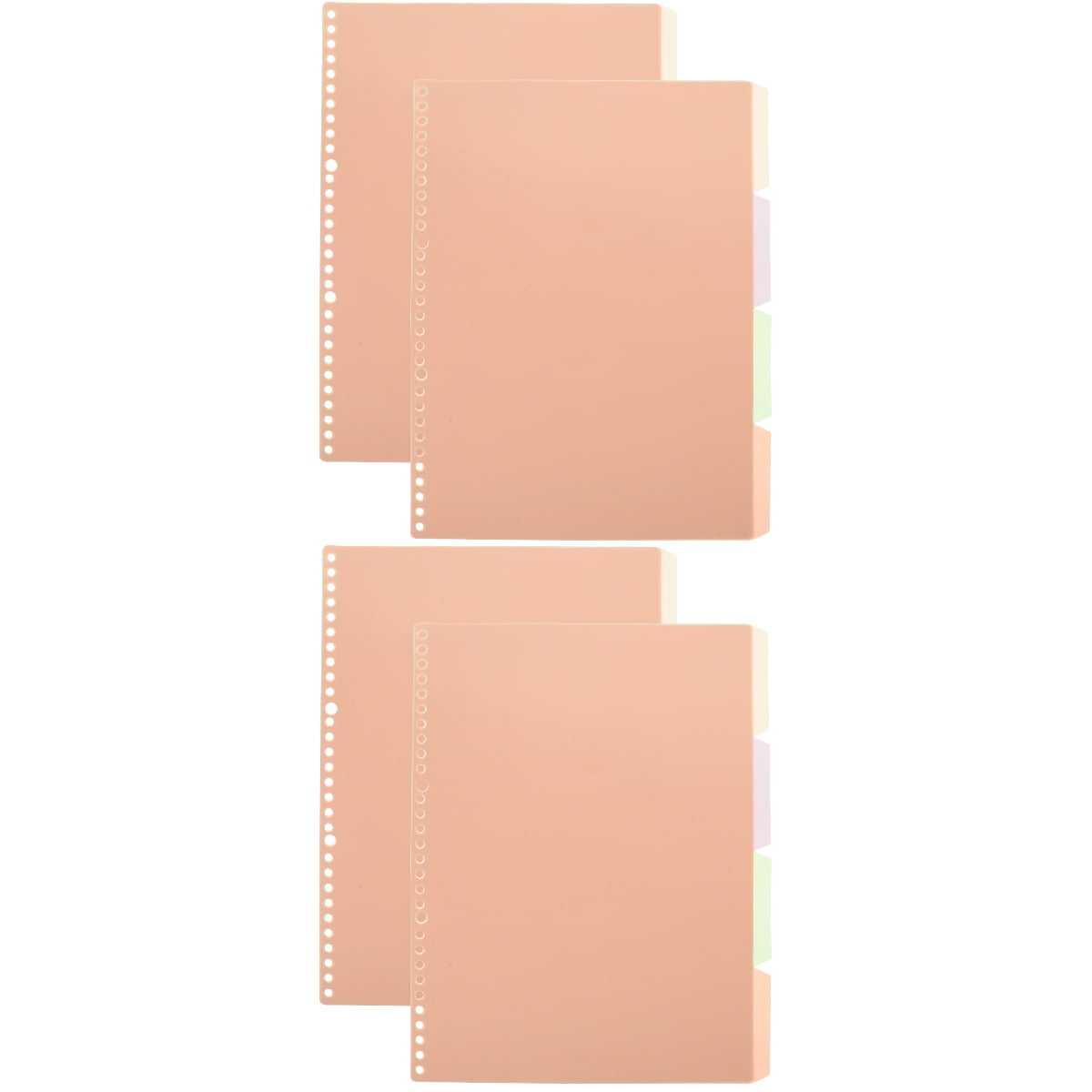 MLINS 20 pcs Office Binder Book Dividers Detachable Binder Tabs ...