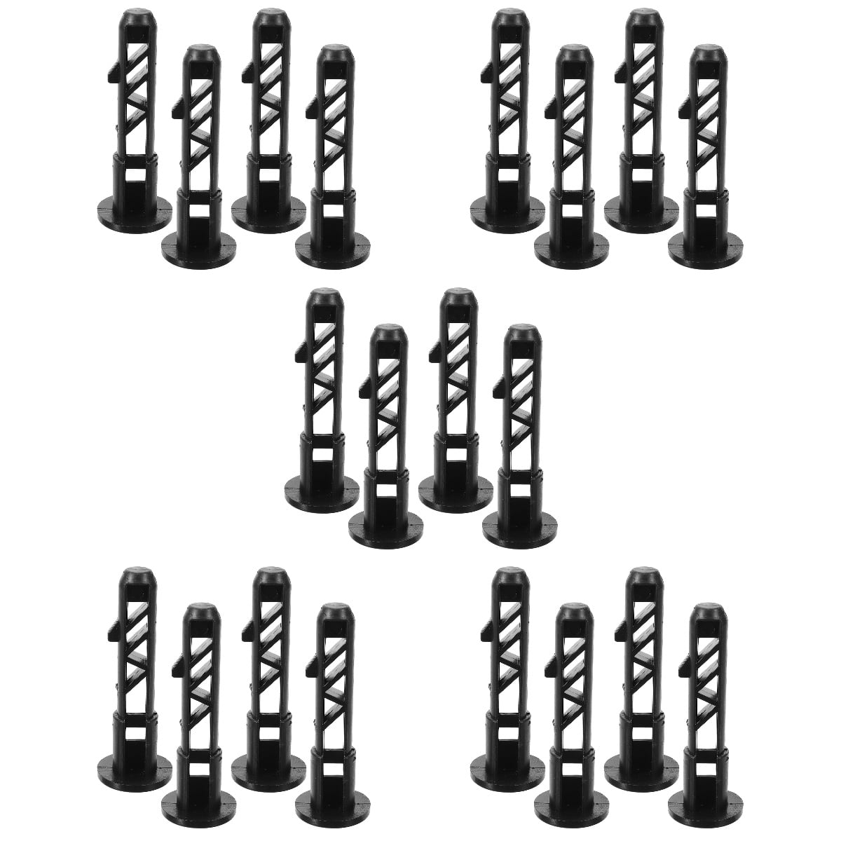 MLINS 20 pcs Outdoor Trash Can Latches Wheeled Trash Can Latches Lid ...