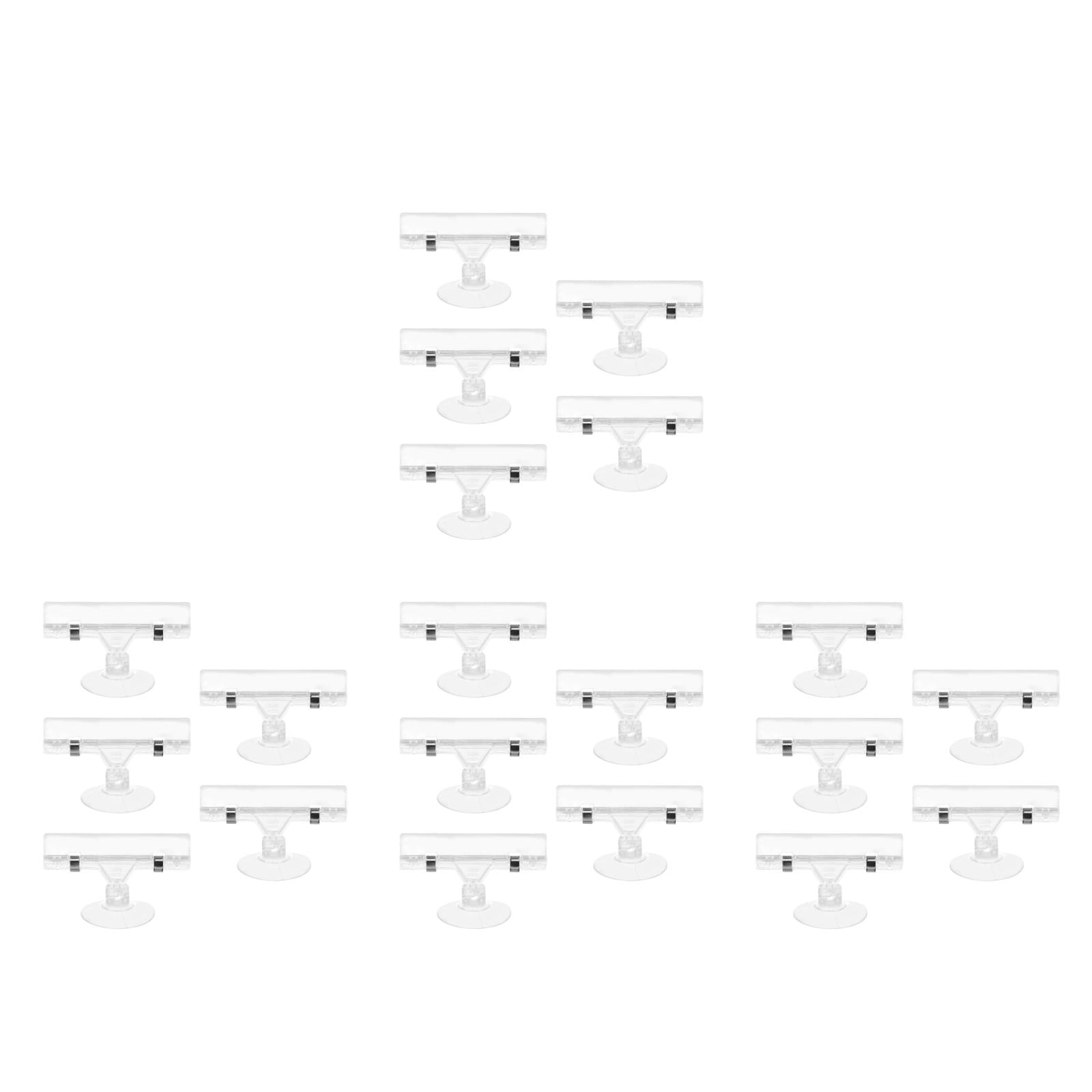 MLINS 20 pcs Poster Clips Store Supermarket Display Clip Plastic Clip ...