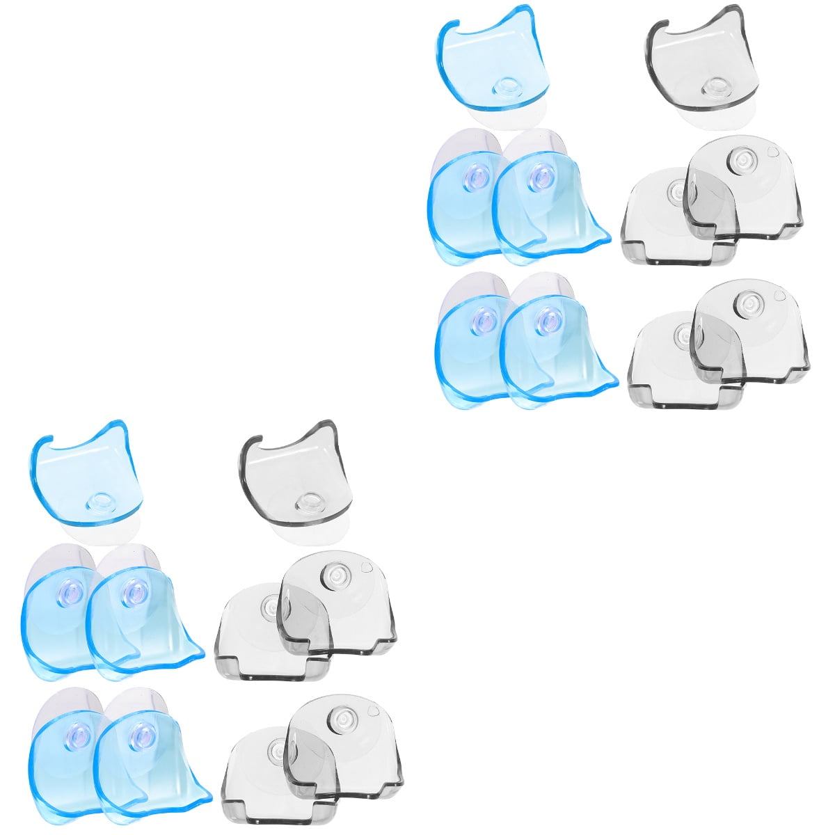 MLINS 20 pcs Razor Stands Plastic Razor Holders Bathroom Shaving Tool ...