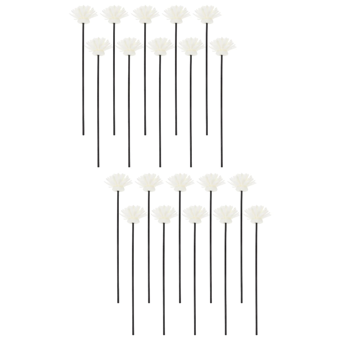 MLINS 20 pcs Replaceable Diffuser Flower Sticks Essential Oil Aroma ...