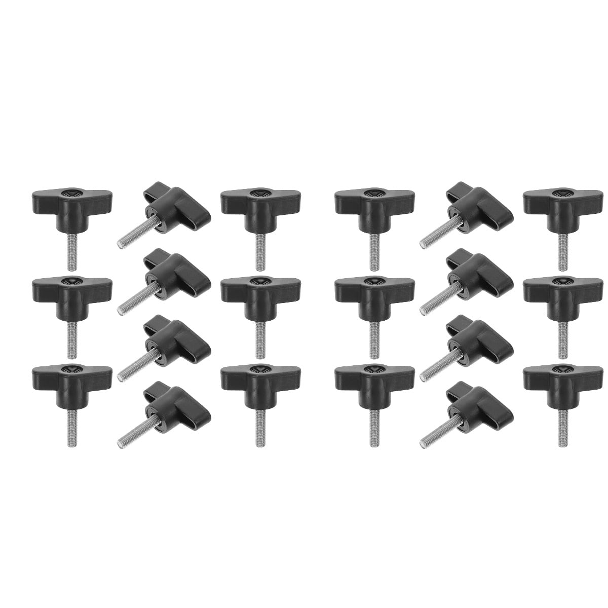 MLINS 20 pcs Thumb Screws Knurled Thumbscrew Stainless Steel Z-Shaped ...