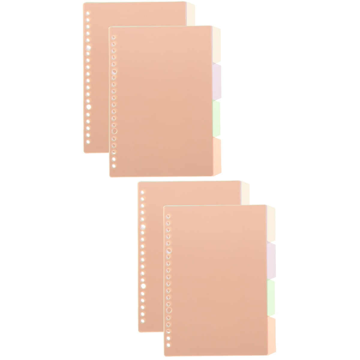 MLINS 20 pcs Versatile File Dividers Bookmark Clear Dividers Loose-leaf ...