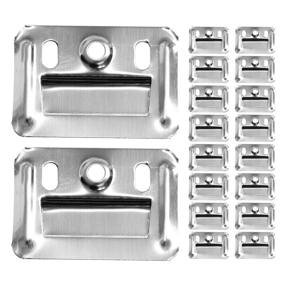 MLINS 200 Pcs Drywall Walls Stainless Steel Quick Loading Plate ...