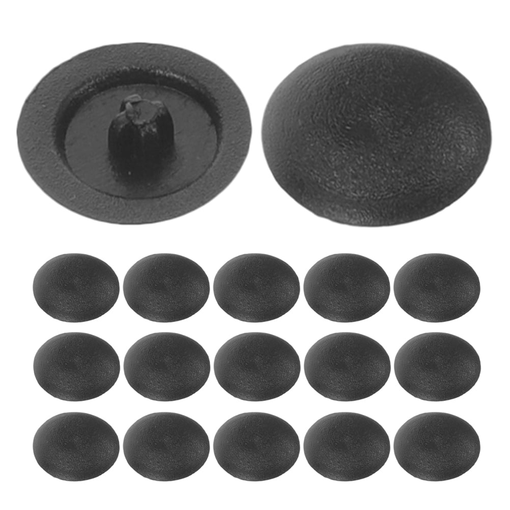 MLINS 200 Pcs Invisible Screw Cap Head Caps Cover Hex Screws Black ...