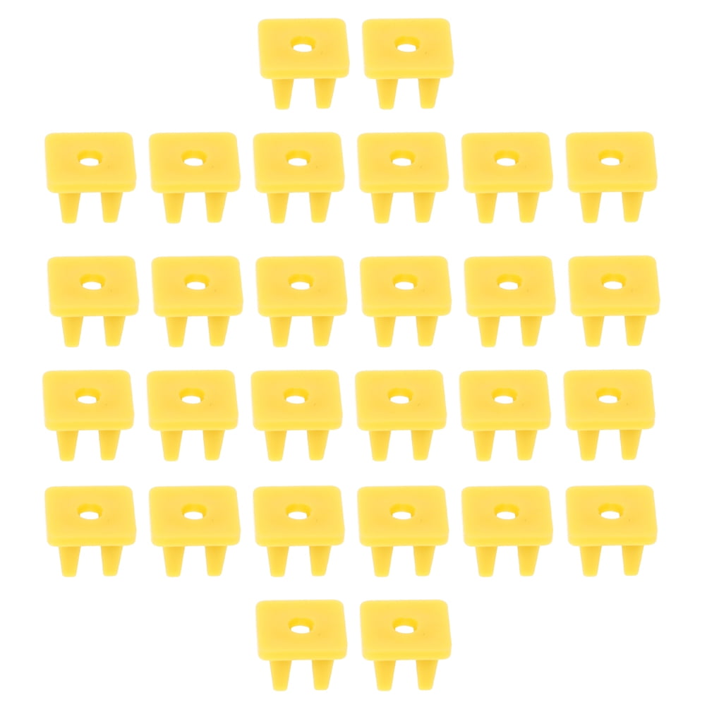 MLINS 200 Pcs Liner Screw Car Push Retainer Clips Radiator Fixer ...