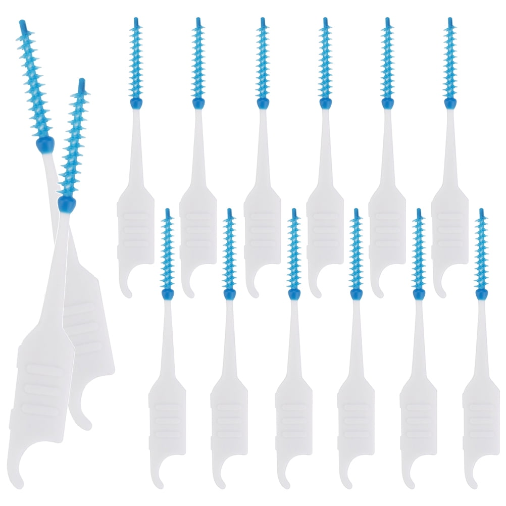 MLINS 200 Pcs Orthodontic Interdental Brush Toothpick Toothbrush ...