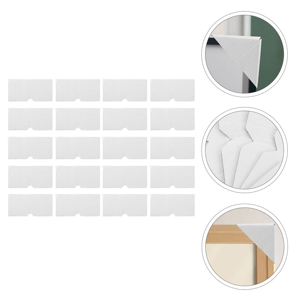 MLINS 200 Pcs Protector Cardboard Corners for Painting Adjustable ...