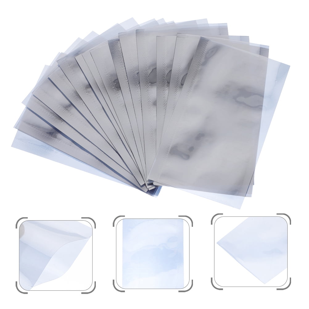 MLINS 200 Pcs Resealable Antistatic Bag ESD Shielding Electronics ...