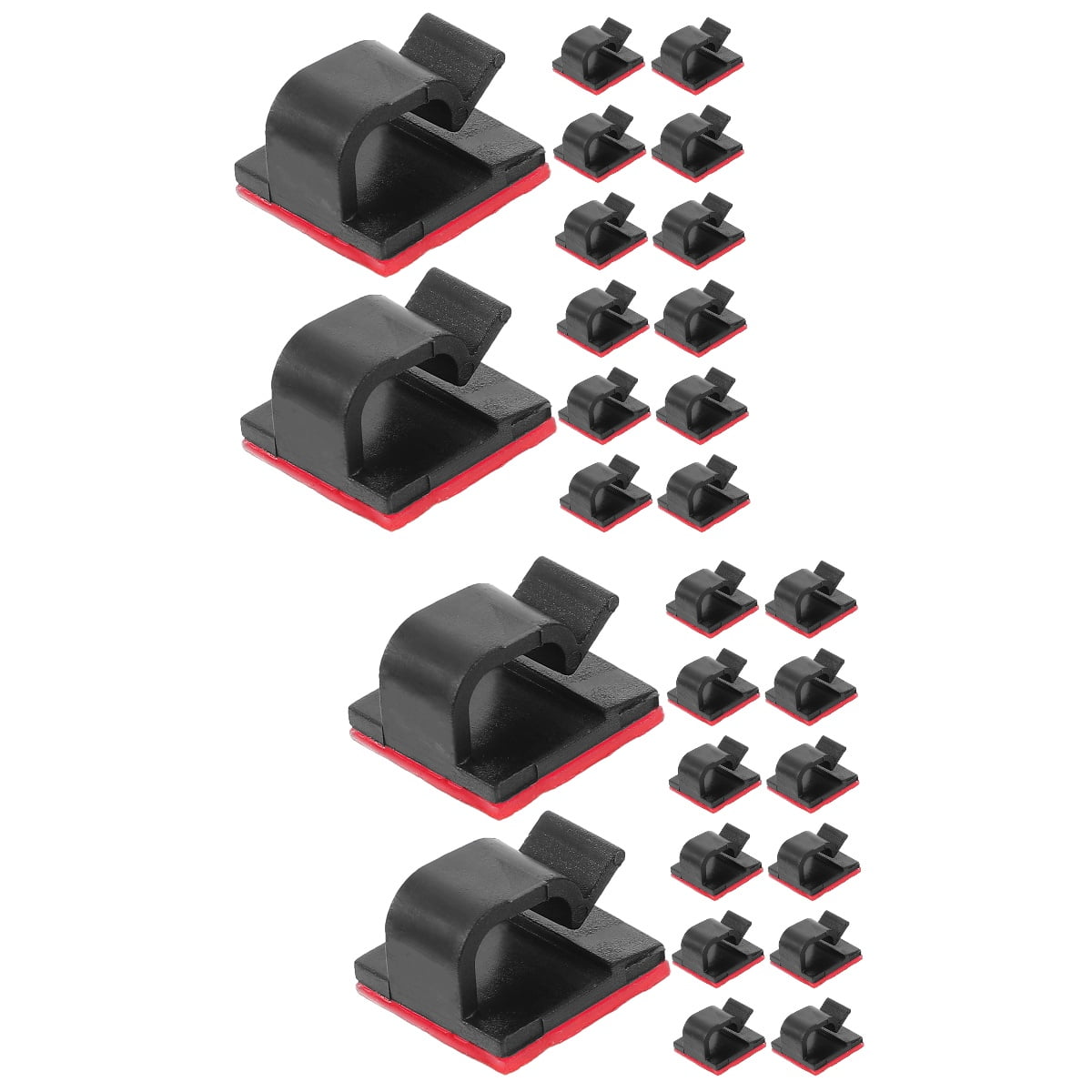 MLINS 200 pcs Cable Fix Clips Wire Wall Clips Cable Clips Adhesive Wire ...