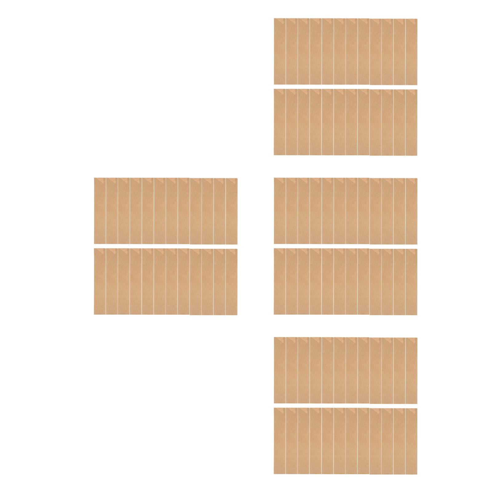 MLINS 200 pcs Kraft Paper Chopsticks Wrapping Sleeves Disposable ...