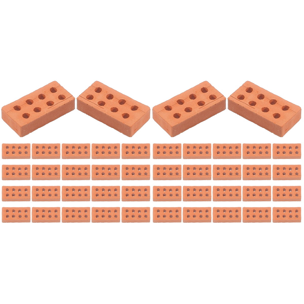 MLINS 200 pcs Miniature Bricks Mini Bricks Mini Bricks Model Decors DIY ...