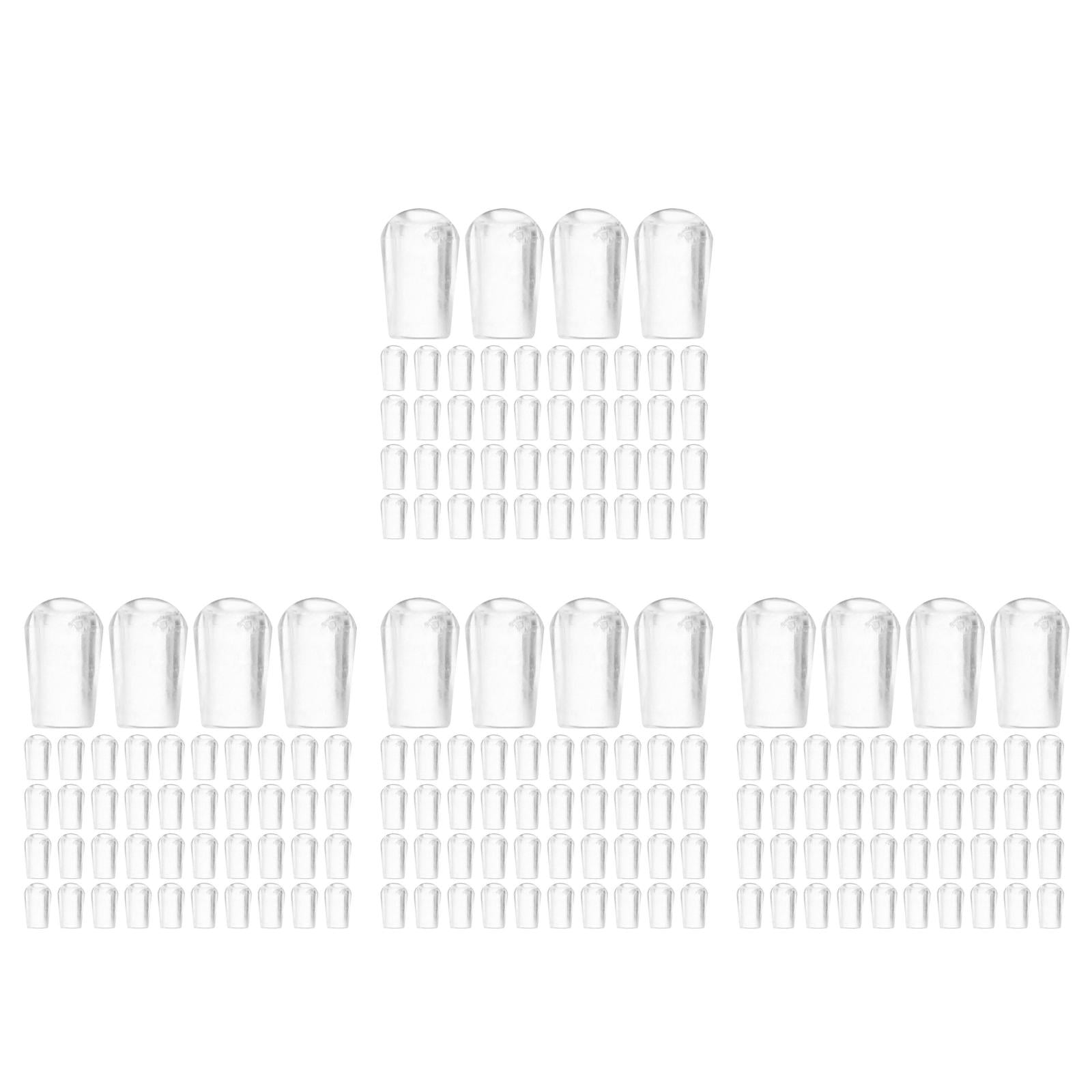 MLINS 200 pcs PVC Covers for Metal Tubing Wire Rack Rubber Tips PVC ...